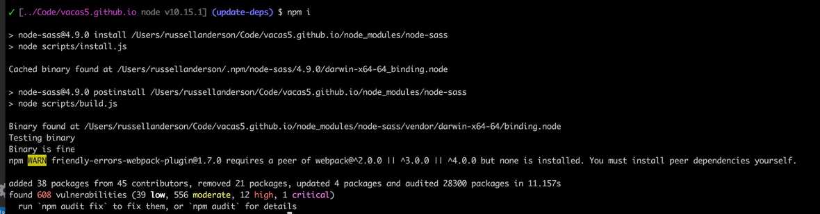 The nine circles of npm dependency hell | Russell J. Anderson, Software Engineer